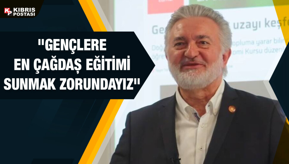 EVKAF Genel Müdürü Prof. Dr. İbrahim Benter: Gençlere en çağdaş eğiti