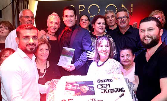 Cem Kafkas'a Spoon Lounge'da büyük sürpriz