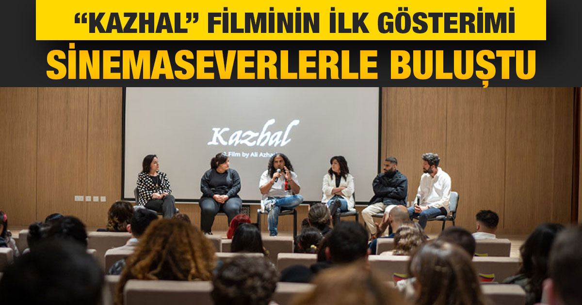 'Kazhal' kısa filminin gala gecesi ARUCAD'da gerçekleşti