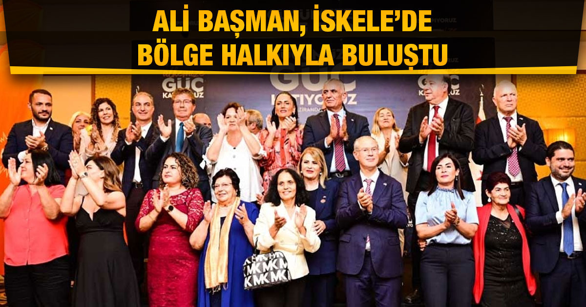 Ali Başman: 25 Haziran'da sizden güçlü onayı alacağız ve hep birlikte
