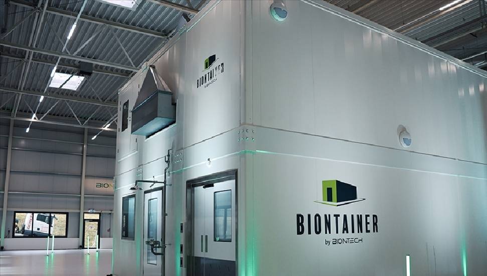 BioNTech, Ruanda'ya göndereceği konteyner aşı fabrikasını tamamladı