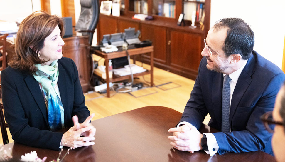 Christodoulides hopes UN envoy will meet Erdogan on Cyprus issue