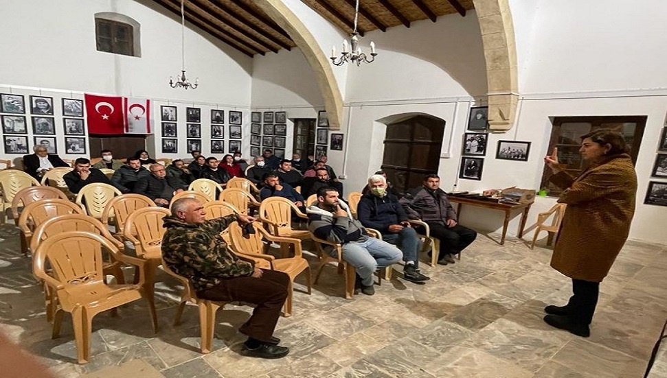 Vadili'de küçükbaş hayvancılıkta işletme verimliliği eğitimi verildi