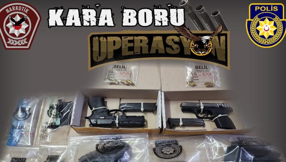 Black Pipe Operation: Drugs, Gun, Magazine, and Ammunition Seized, 1
